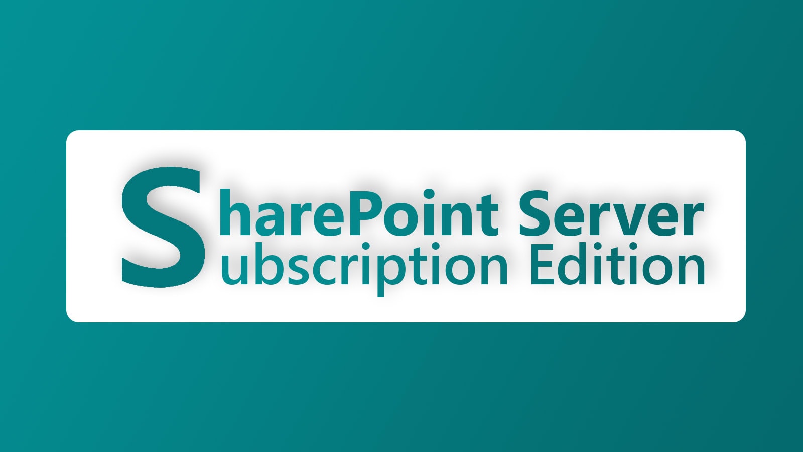 Was es zur neuen SharePoint Server Subscription Edition SPSE zu wissen gilt